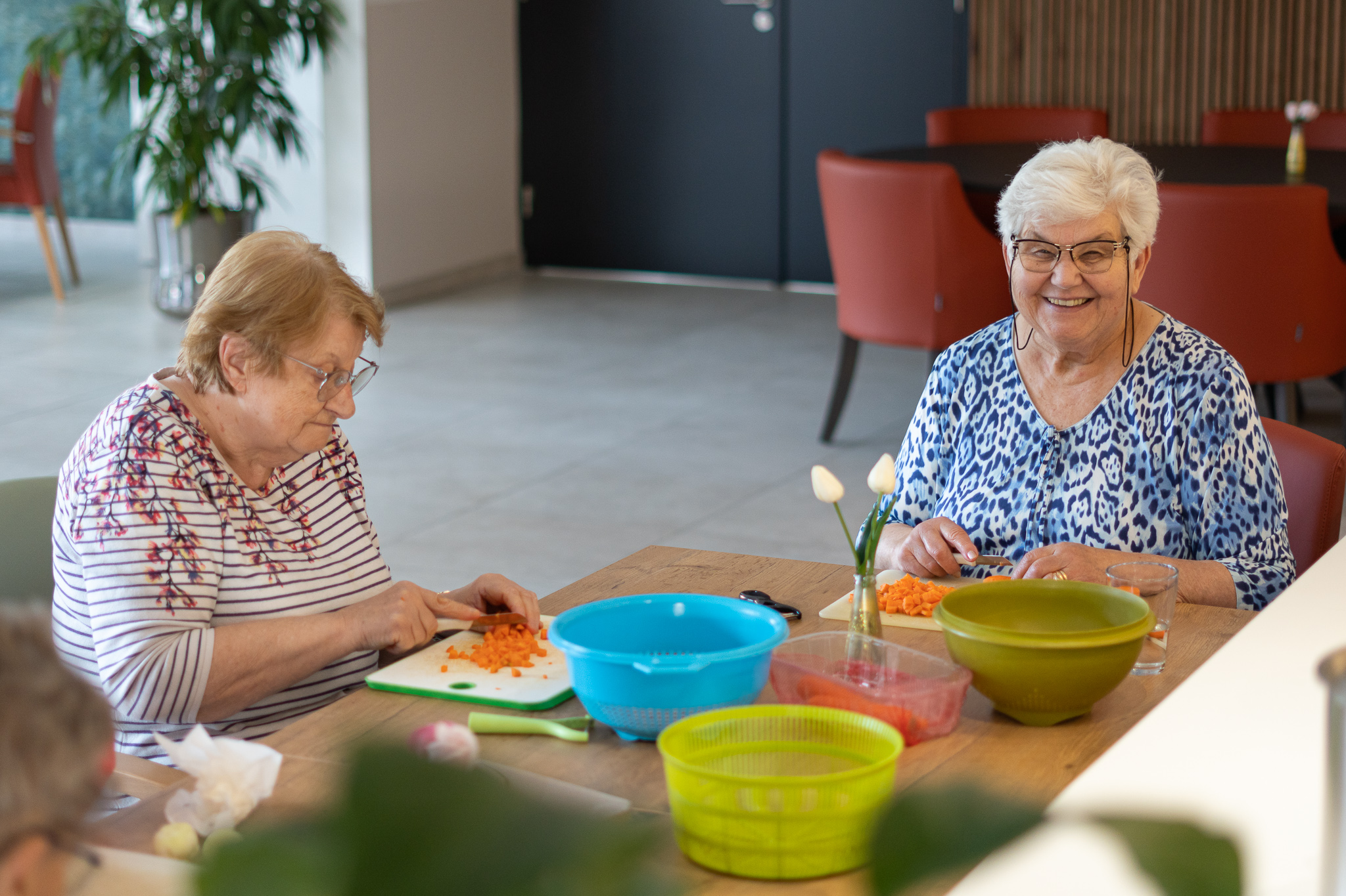 Gezellig Samen koken en tafelen - woonzorggroep Begralim